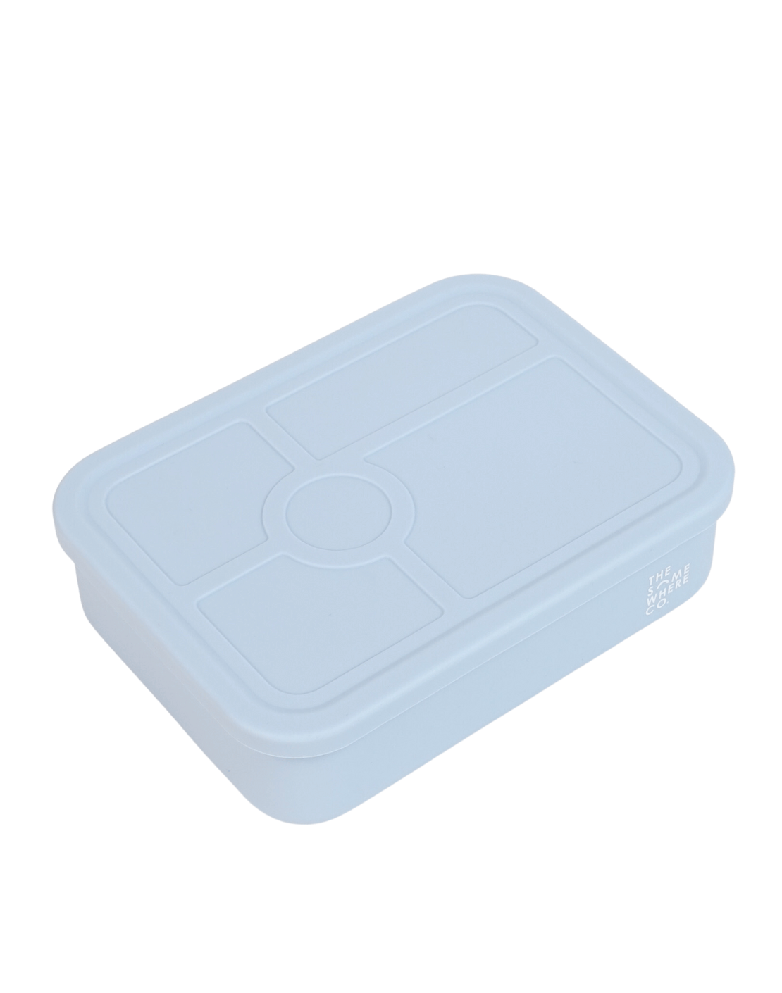 Powder Blue Large Silicone Bento Lunch Box — The Somewhere Co. AUS